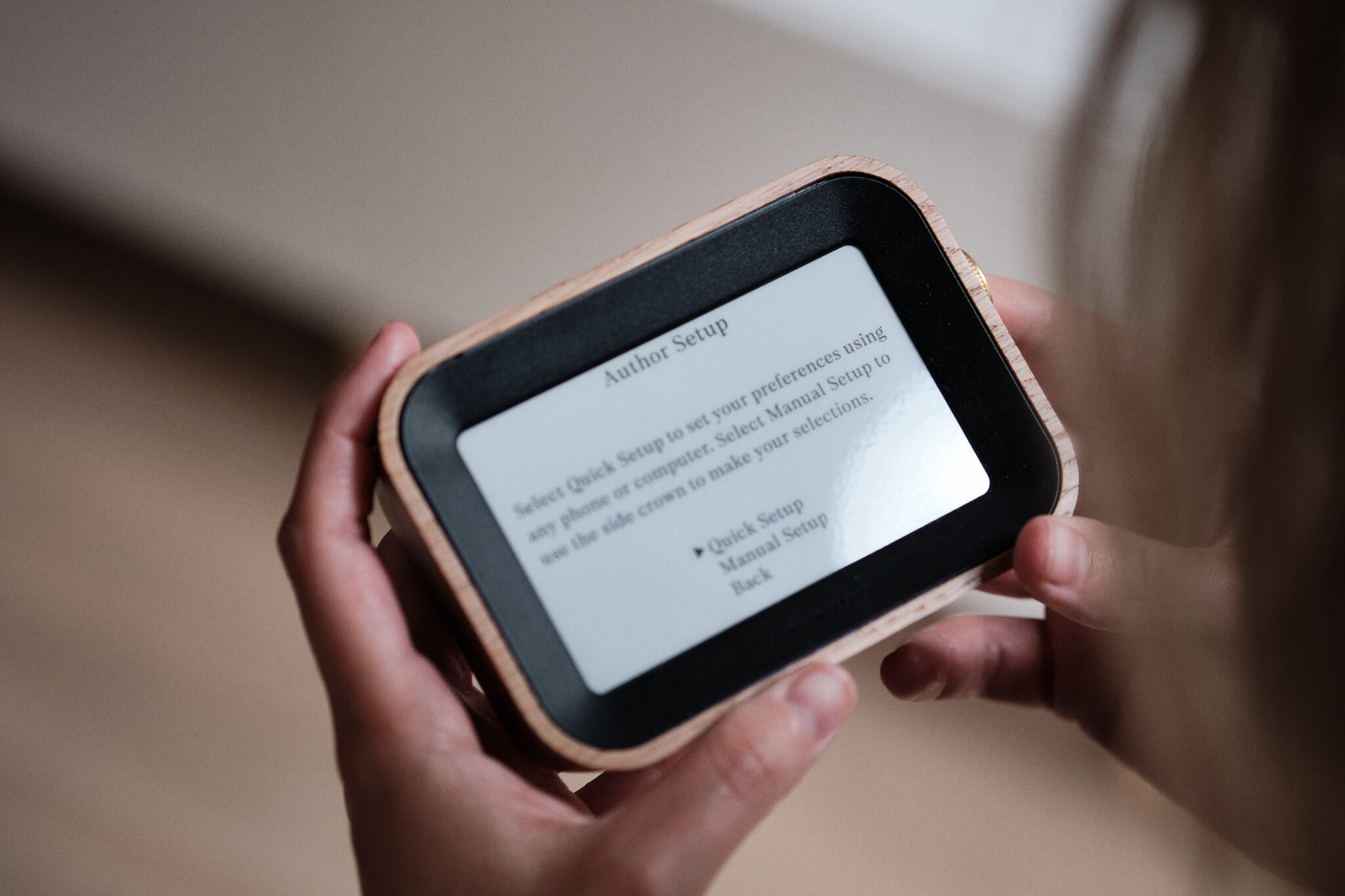 Author Clock Review — A Fresh Way to Display Time — minimalgoods